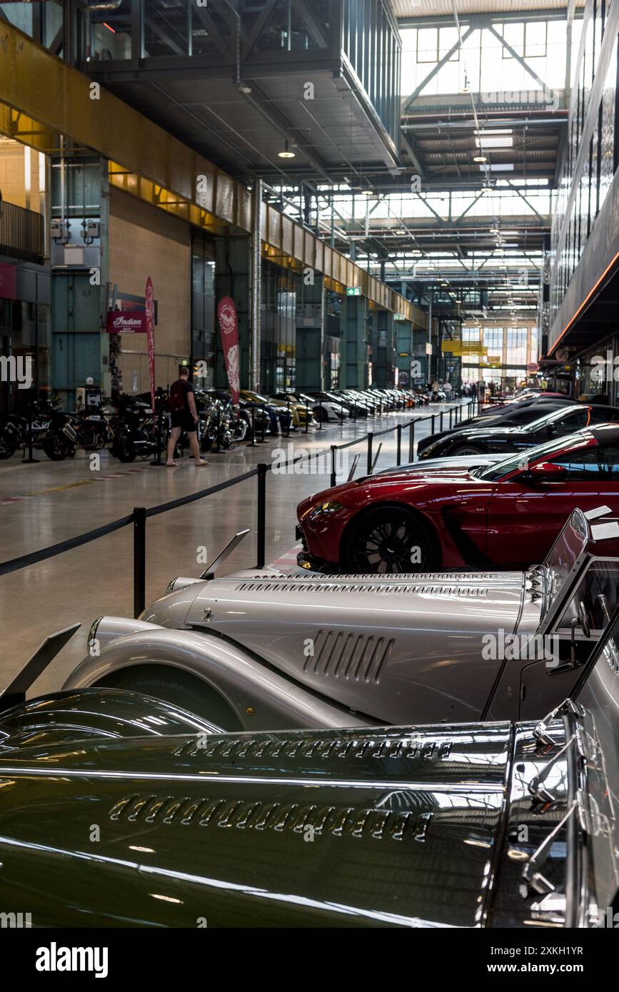 Motorworld München - Interior View Stock Photo - Alamy
