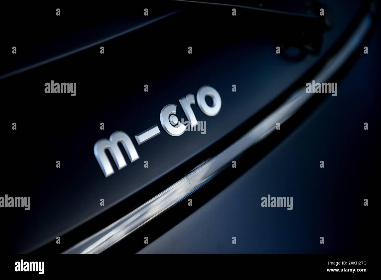 Microlino - Electric Car Emblem Stock Photo - Alamy