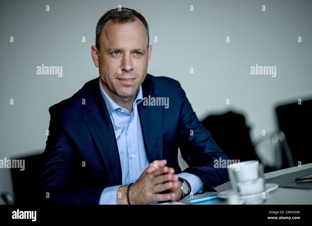 Berlin, Germany. 23rd July, 2024. Mario Czaja (CDU) in a dpa interview ...
