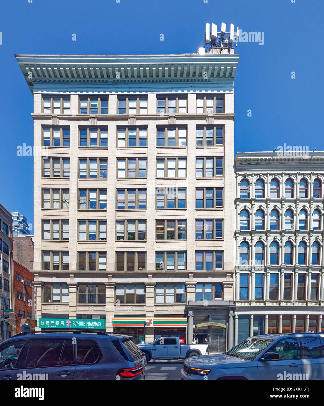 NYC Chinatown: Hardware Building, a brick-and-stone commercial loft ...