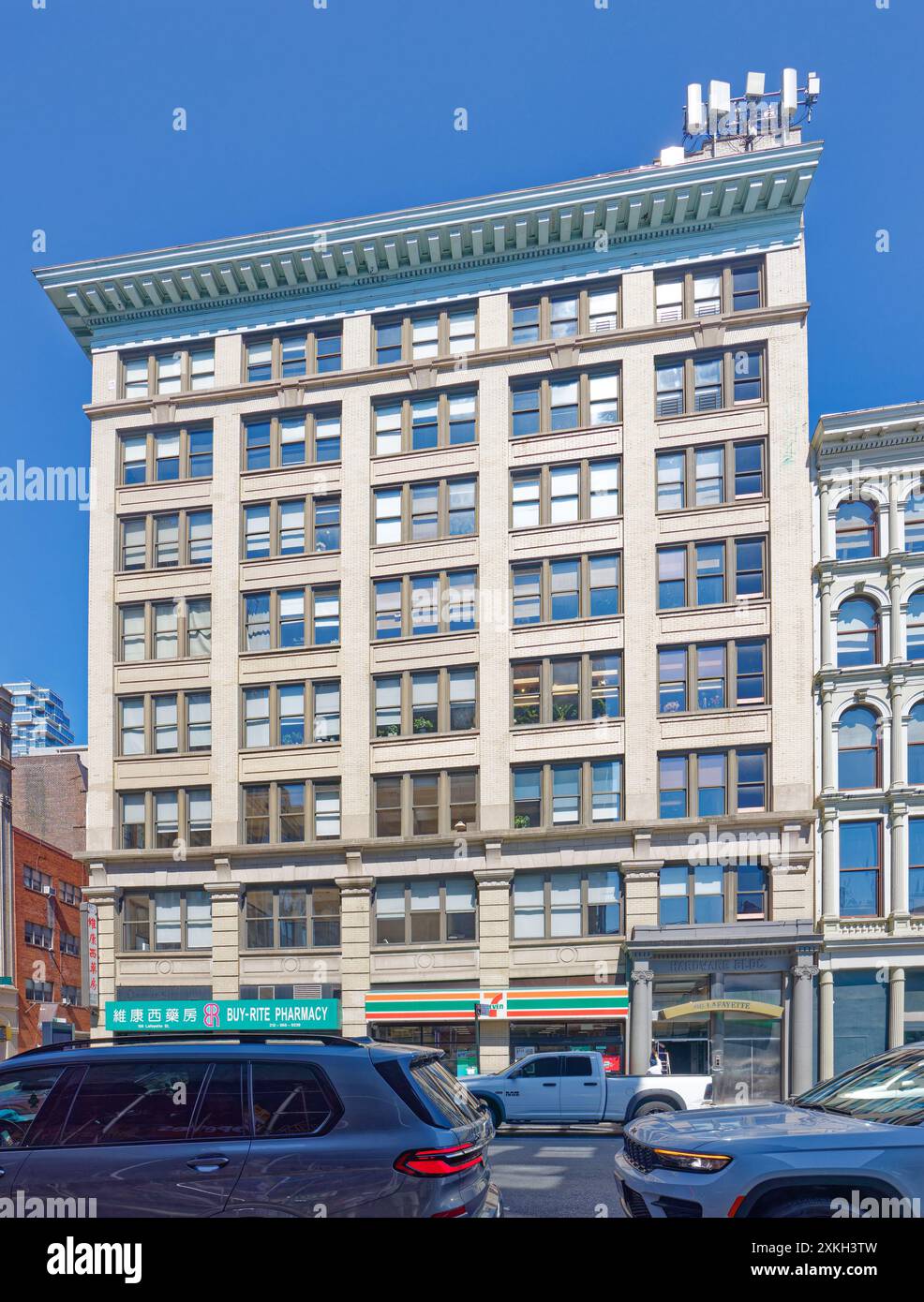 NYC Chinatown: Hardware Building, a brick-and-stone commercial loft ...