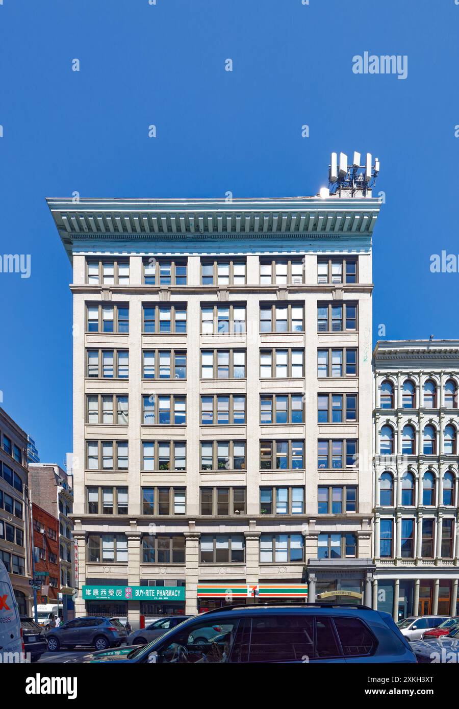 NYC Chinatown: Hardware Building, a brick-and-stone commercial loft ...