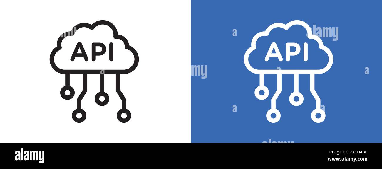 Cloud access control logo hi-res stock photography and images - Alamy