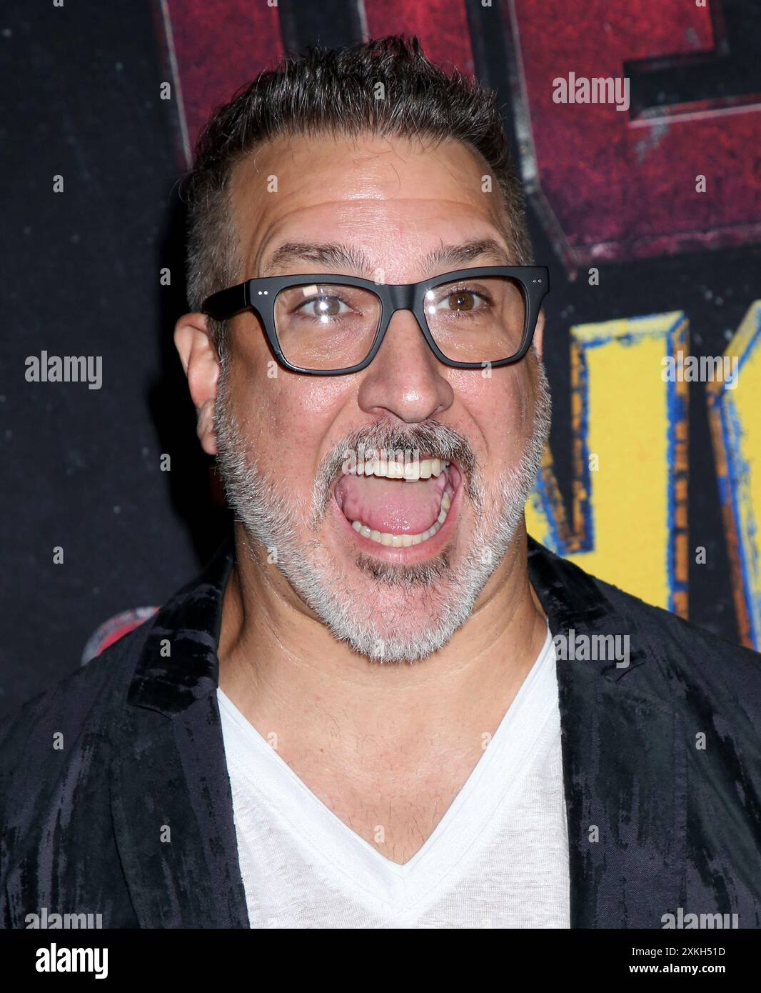 New York City, USA. 22nd July, 2024. Joey Fatone attending Marvel ...