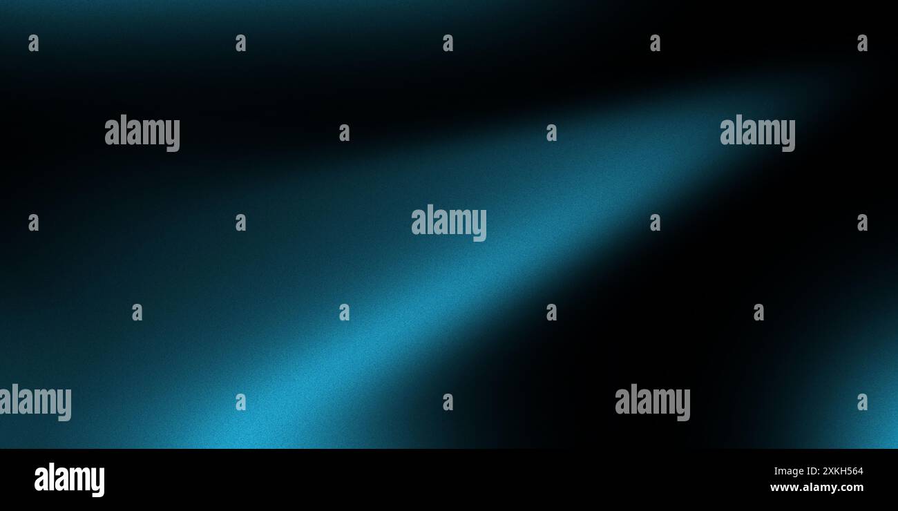 Blue abstract background with a textured grain and a diagonal beam of ...