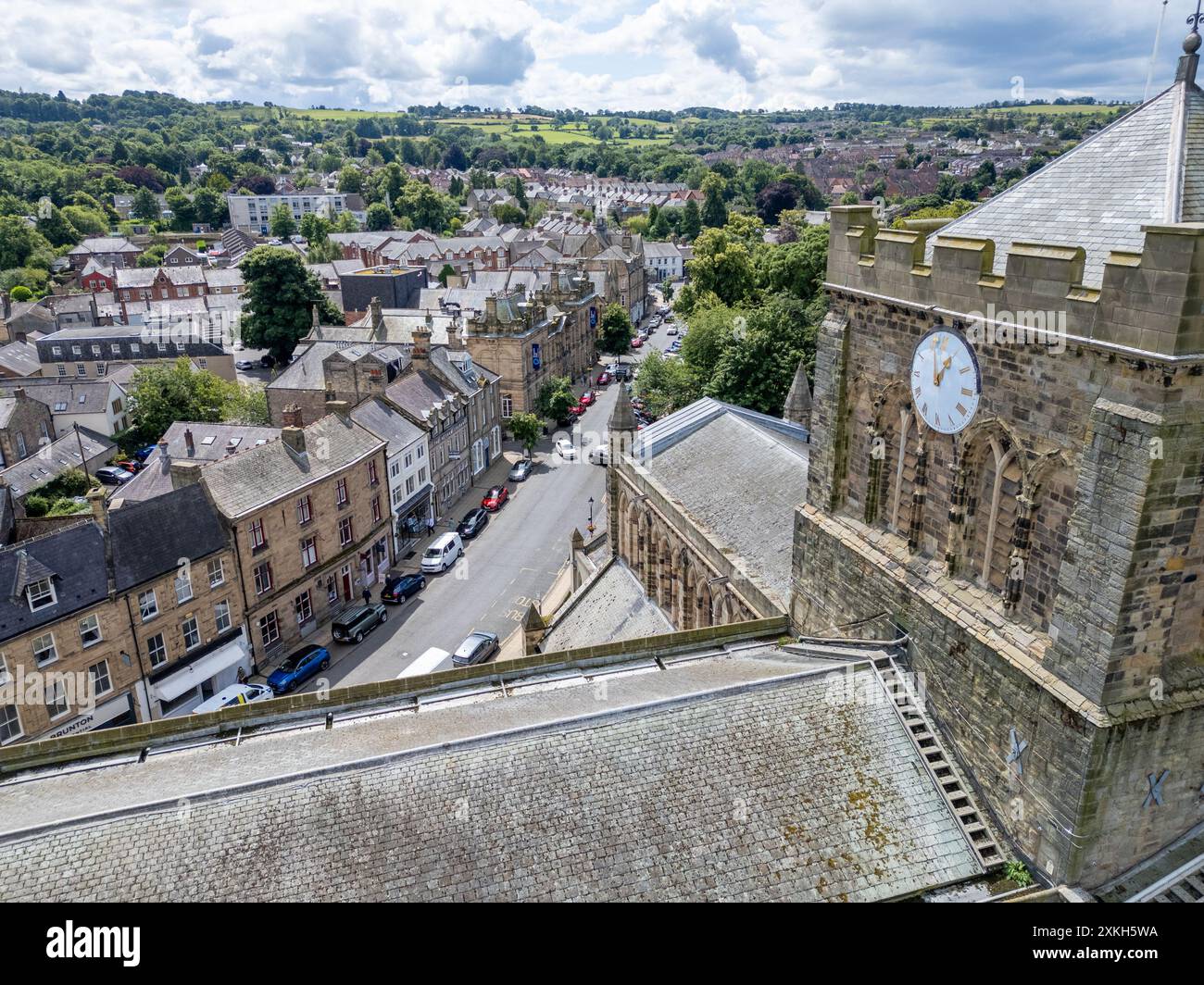 Hexham town centre hi-res stock photography and images - Alamy