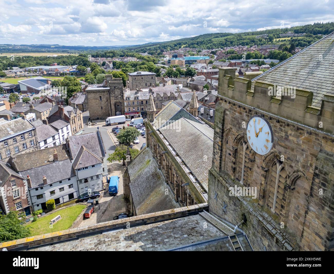 Hexham town centre hi-res stock photography and images - Alamy