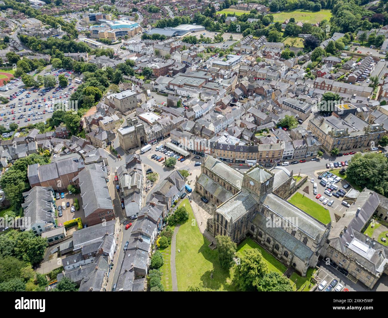 Hexham town centre hi-res stock photography and images - Alamy