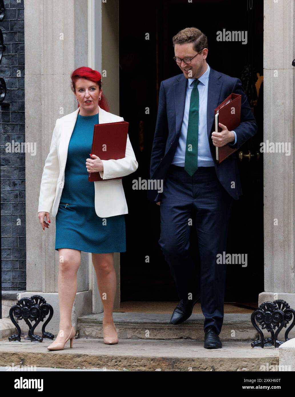 London, UK. 23rd July, 2024. Louise Haigh, Transport Secretary, and ...