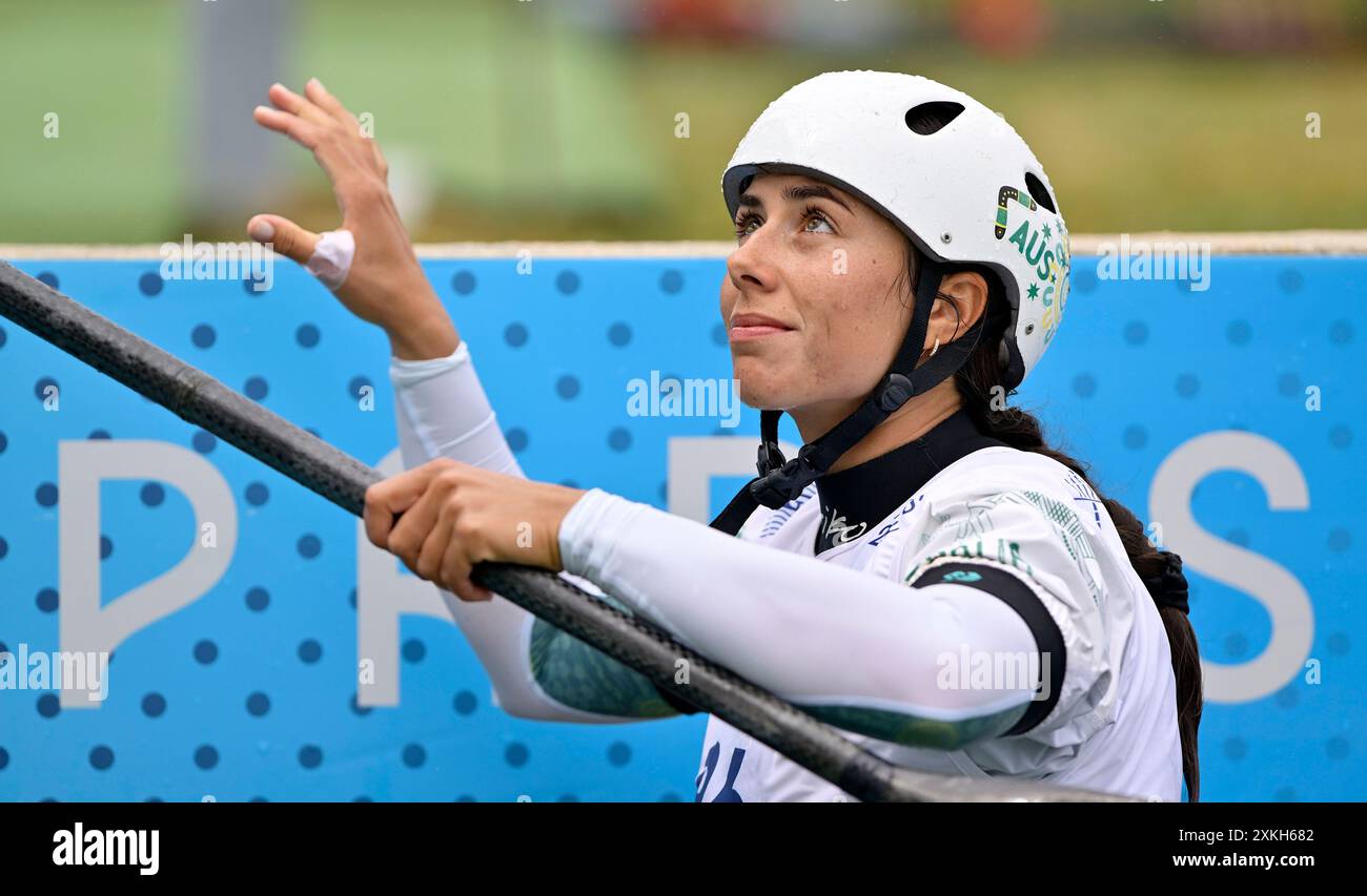 Paris, France. 23rd July, 2024. Paris 2024 Olympic games. Canoe Slalom ...