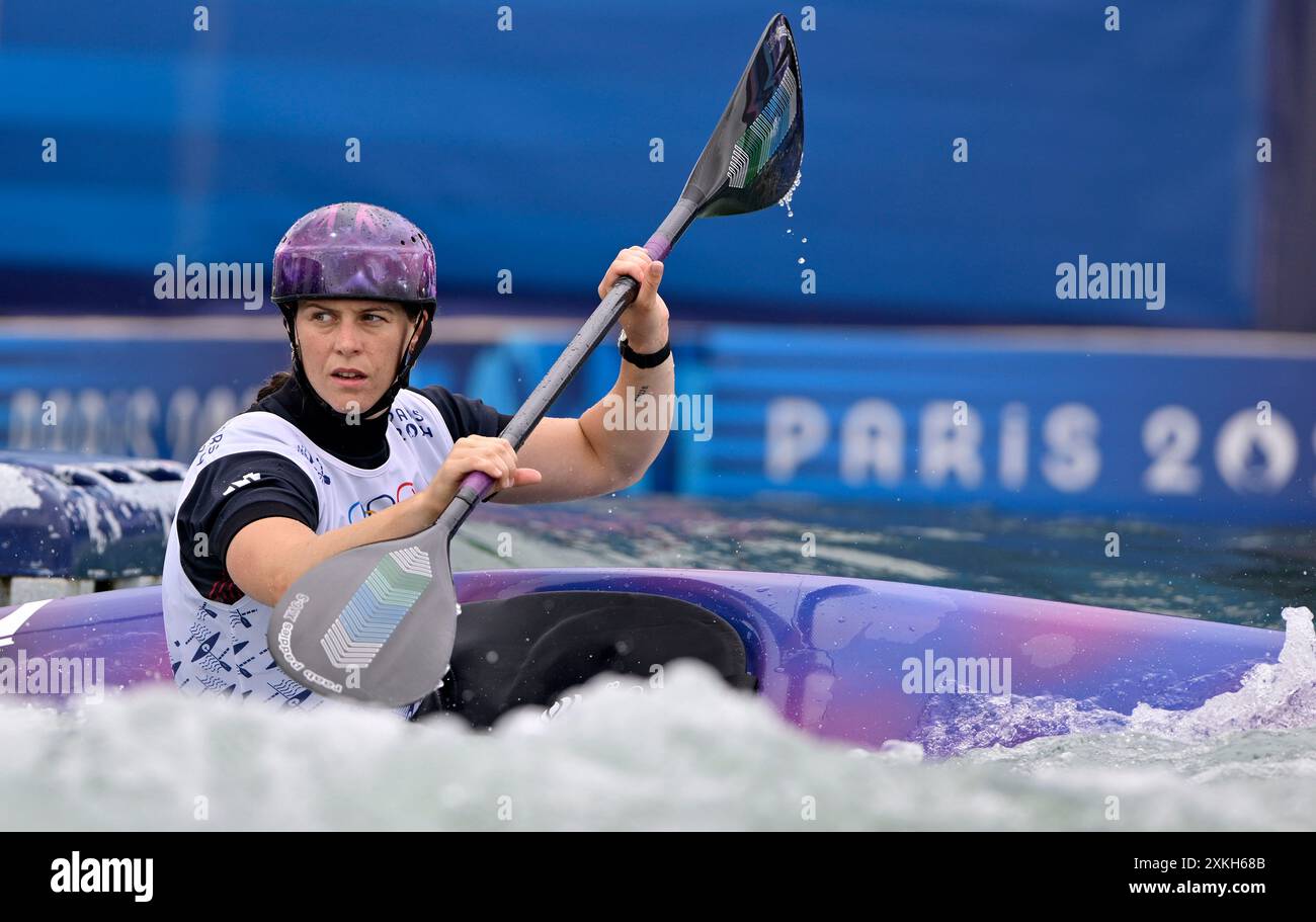 Paris, France. 23rd July, 2024. Paris 2024 Olympic games. Canoe Slalom ...