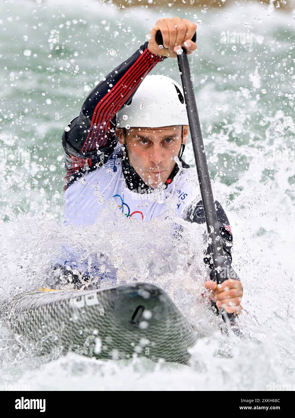Paris, France. 23rd July, 2024. Paris 2024 Olympic games. Canoe Slalom ...