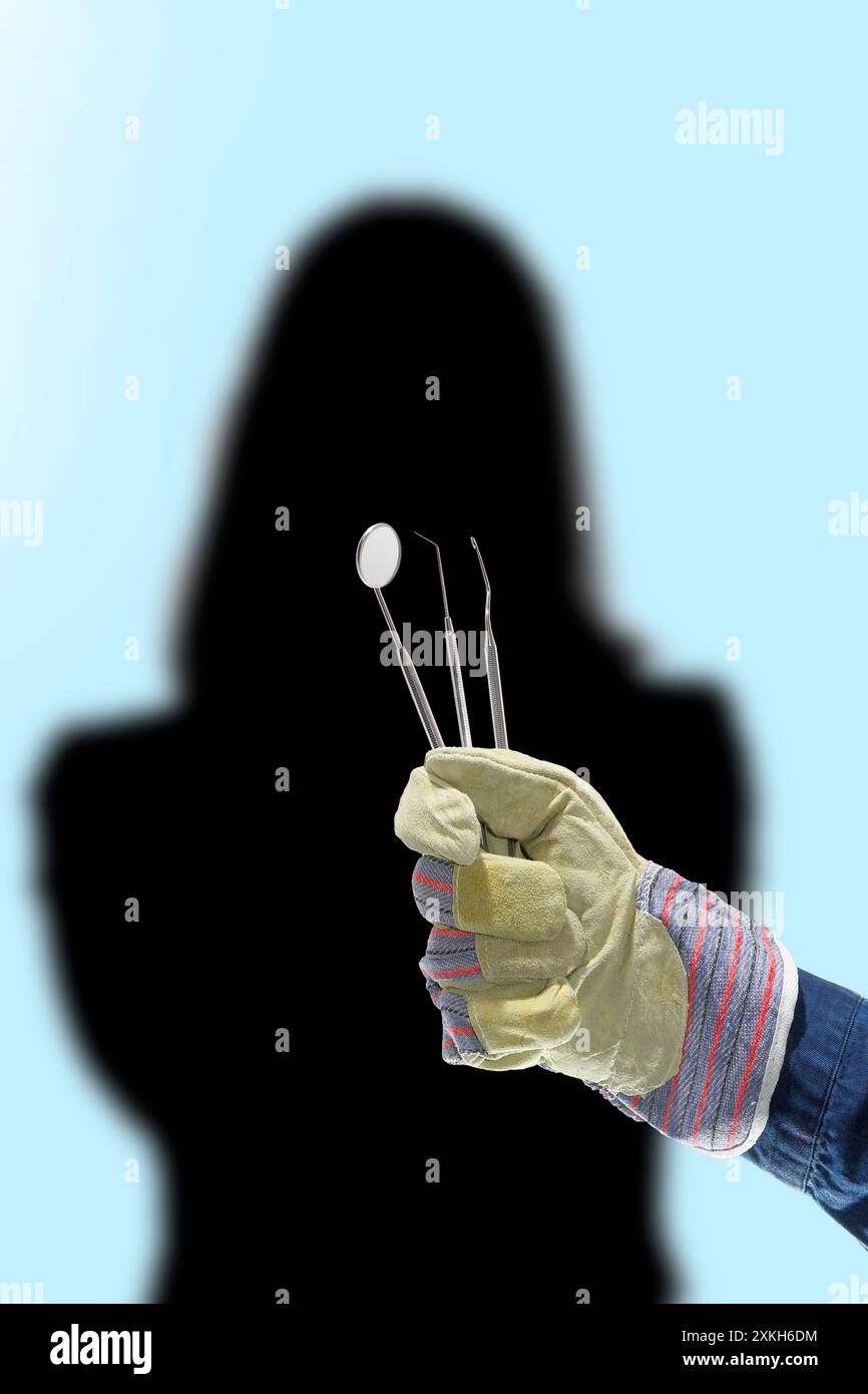 Zahnarzt bohren mädchen hi-res stock photography and images - Alamy