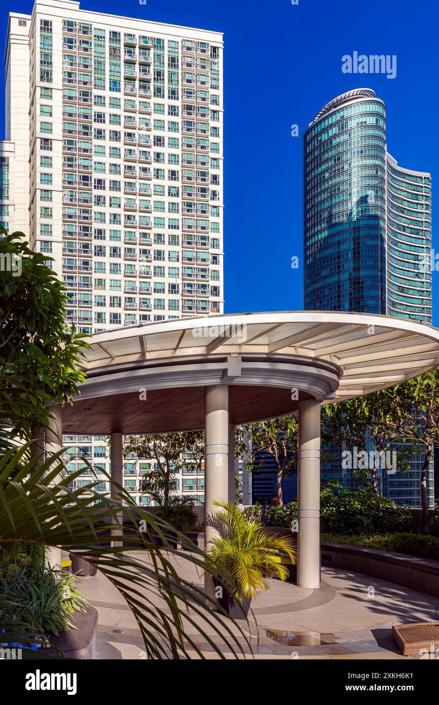 Philippines towers hi-res stock photography and images - Alamy