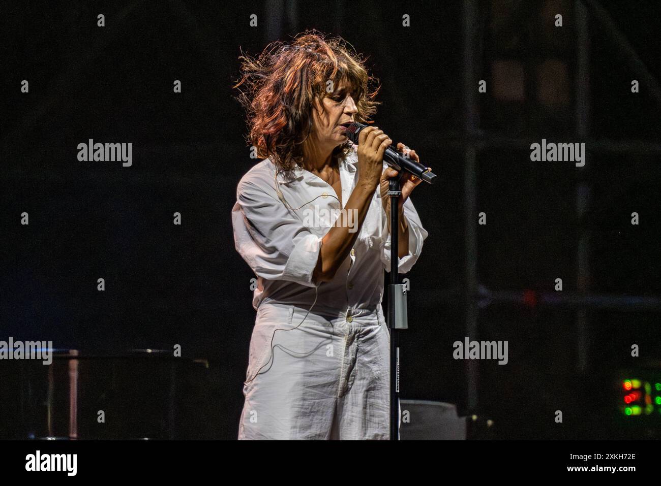 Castello Carrarese d' Este, Este (Pd), Italy, July 22, 2024, Angela ...