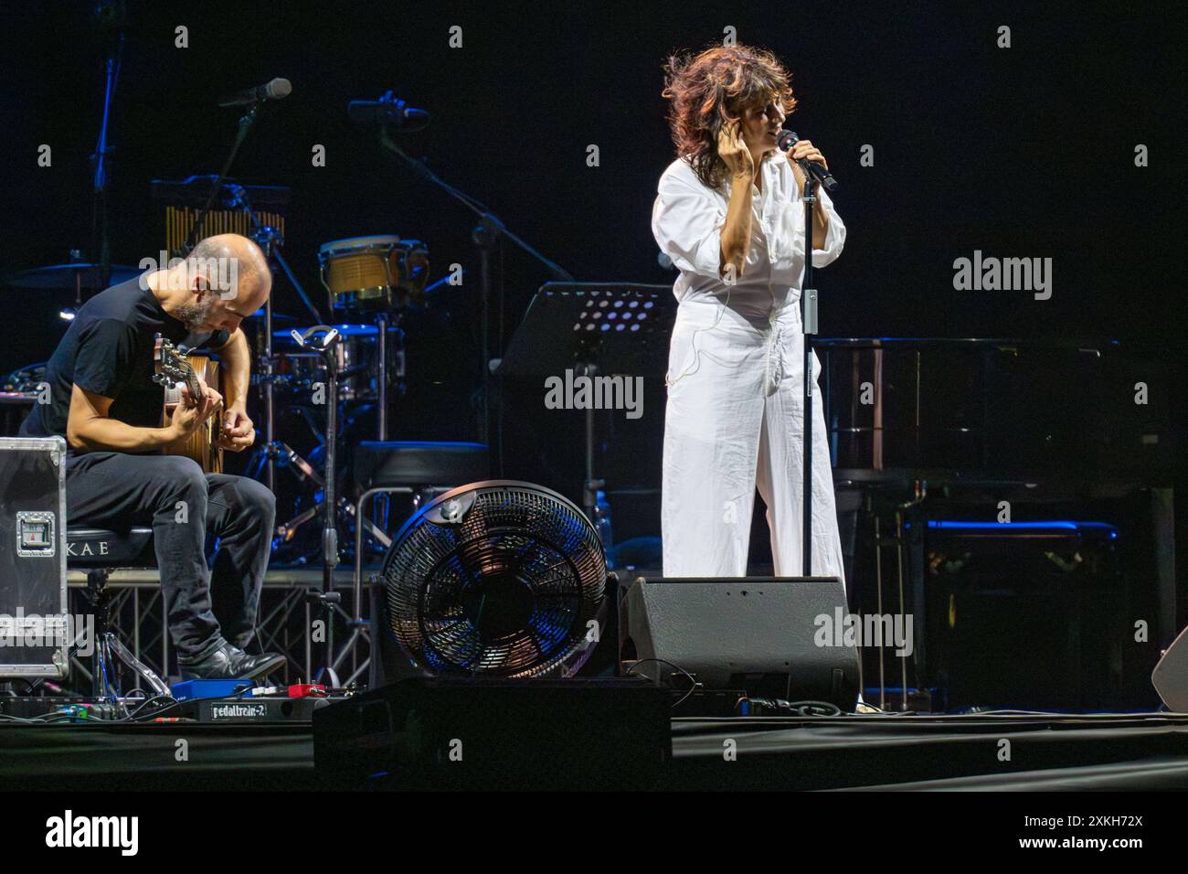 Castello Carrarese d' Este, Este (Pd), Italy, July 22, 2024, Angela ...