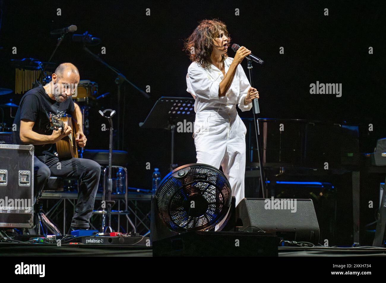 Castello Carrarese d' Este, Este (Pd), Italy, July 22, 2024, Angela ...