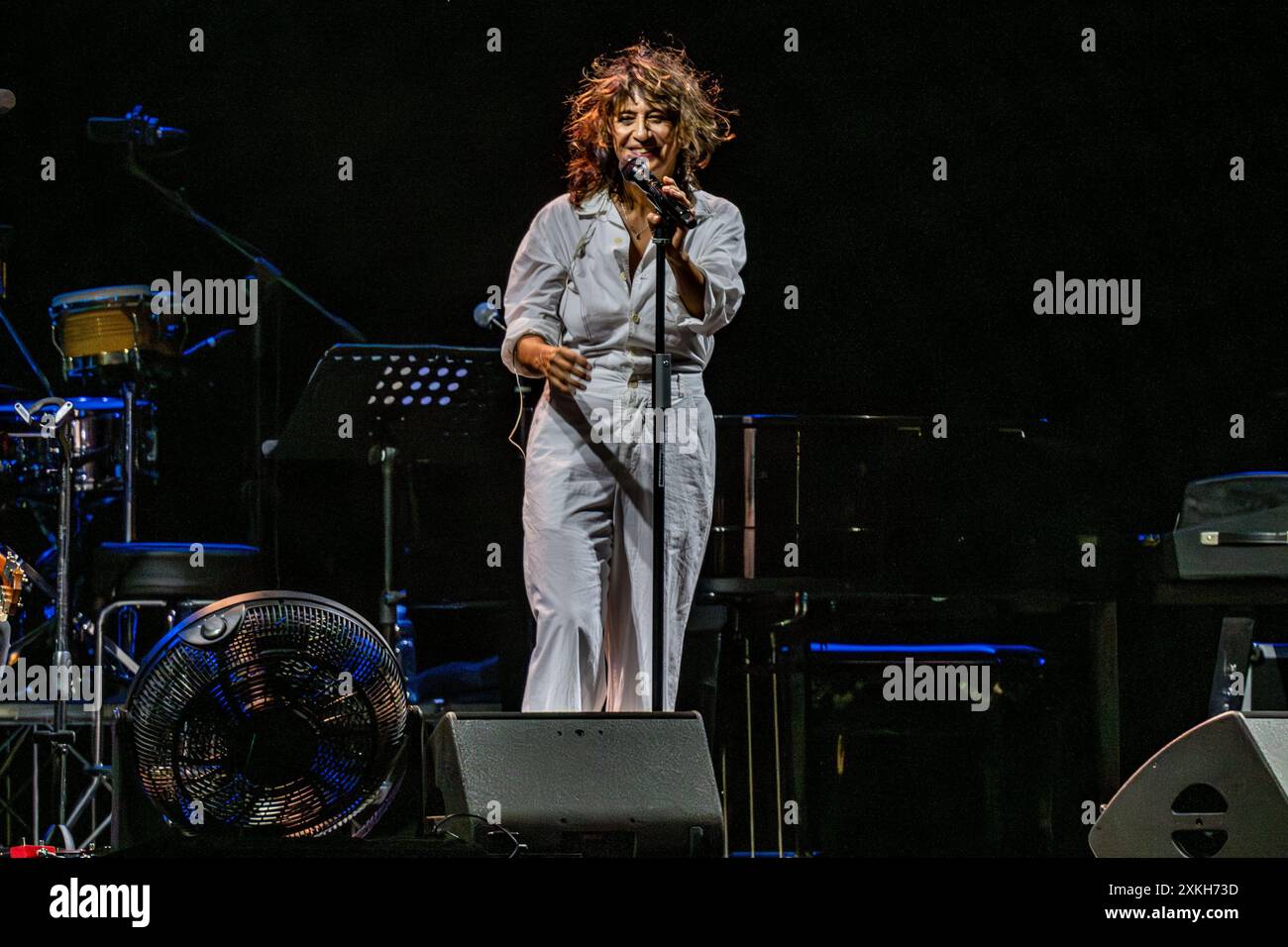 Castello Carrarese d' Este, Este (Pd), Italy, July 22, 2024, Angela ...