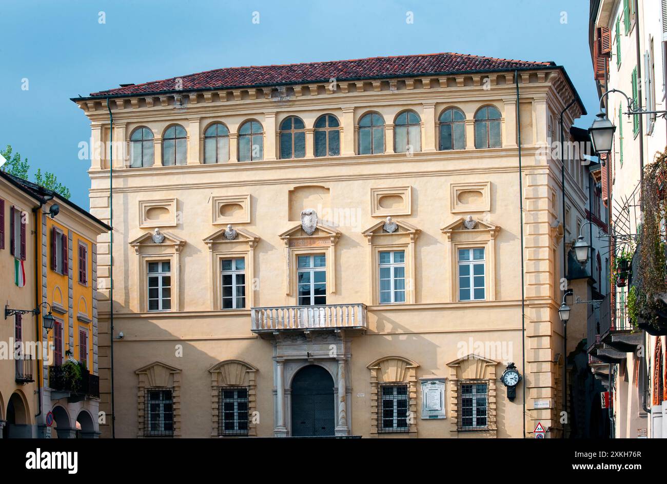 Italy Piedmont Biella - Biella Piazzo - Piazza Cisterna - Palazzo ...