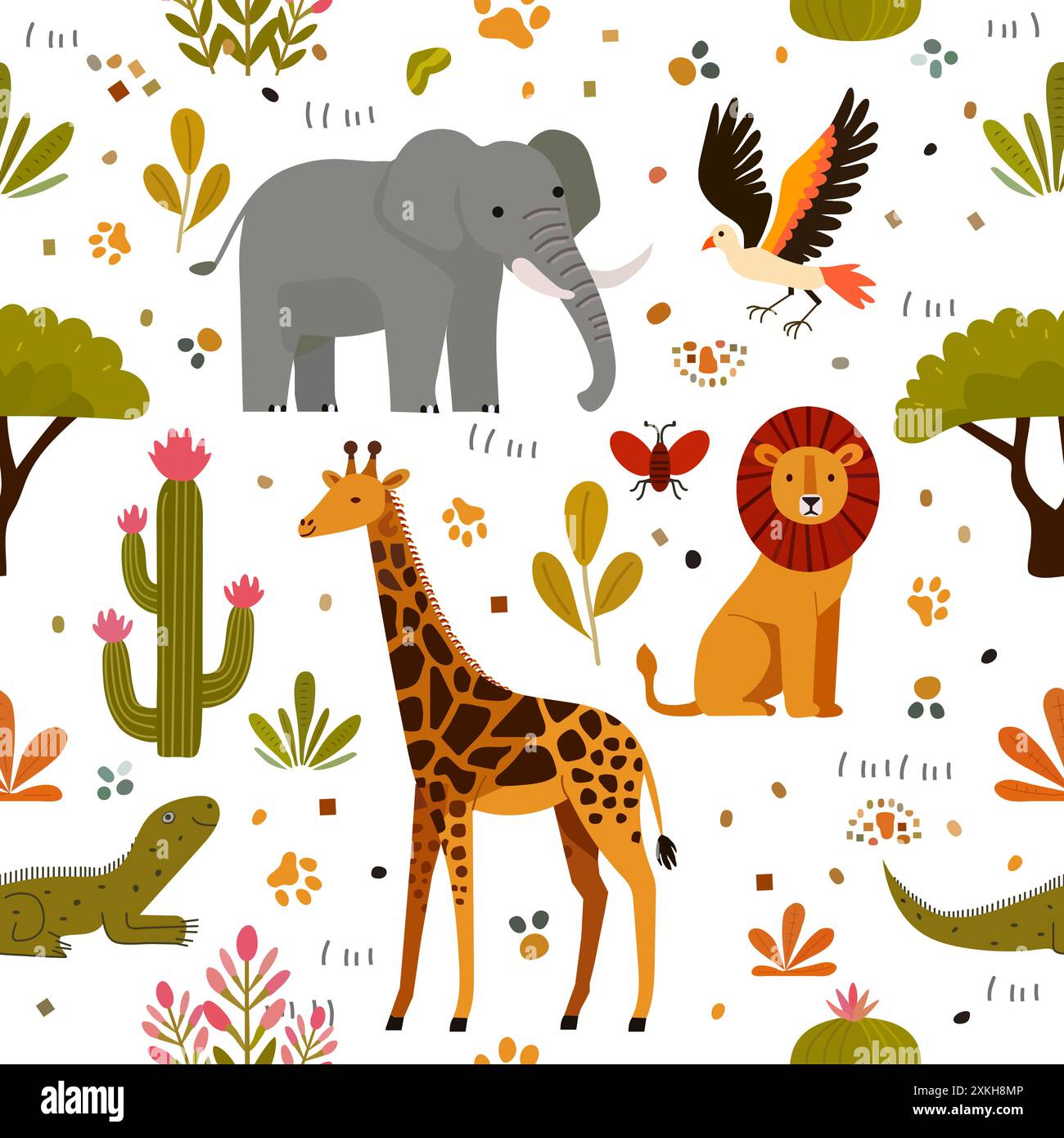 African monitor lizard Stock Vector Images - Alamy