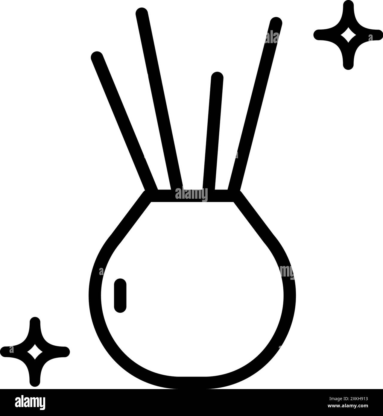 Diffuser with chopsticks. Fragrances at home, for living room, bathroom ...