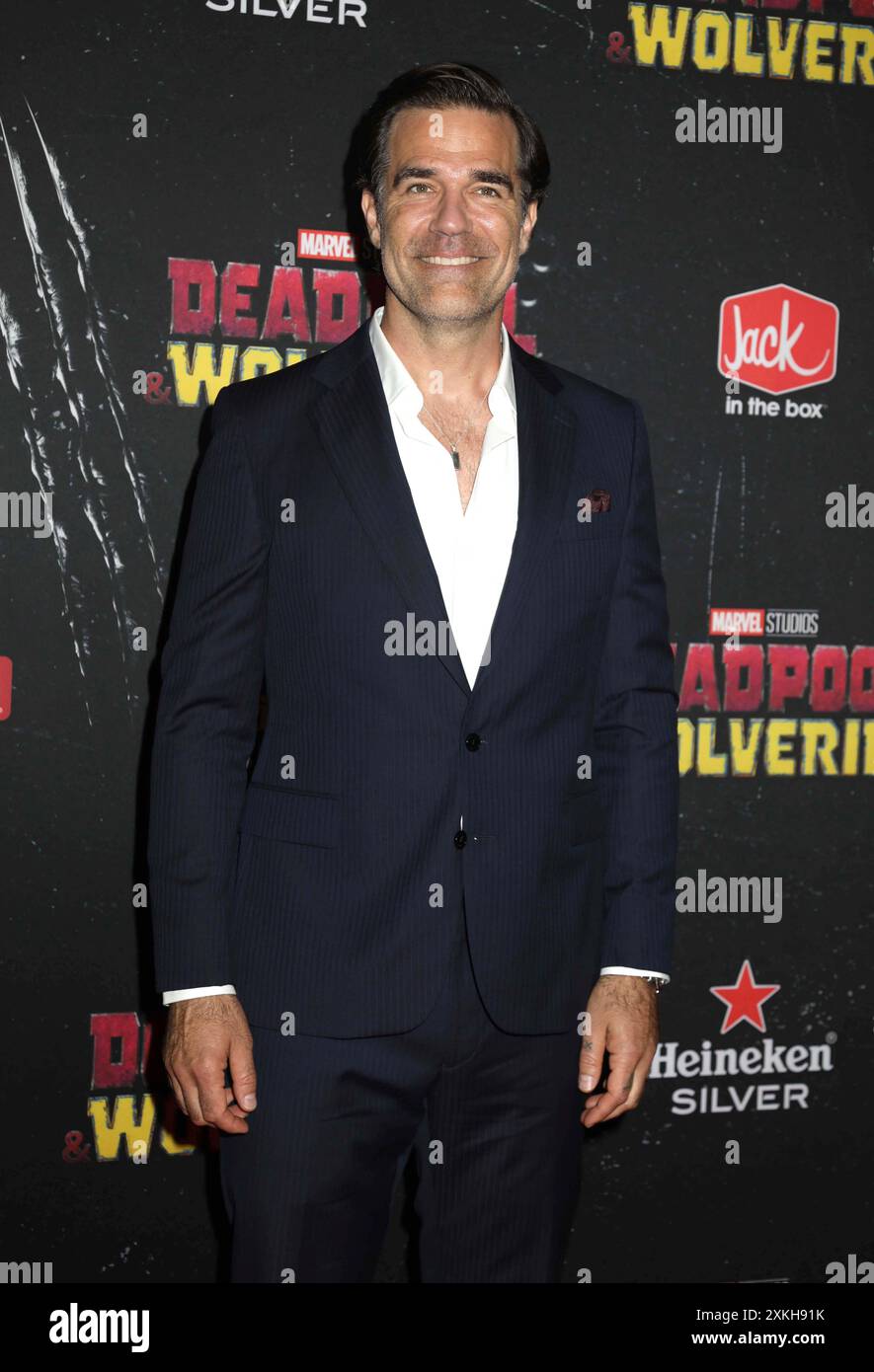 July 22, 2024, New York, New York, USA: Actor ROB DELANEY seen at the ...