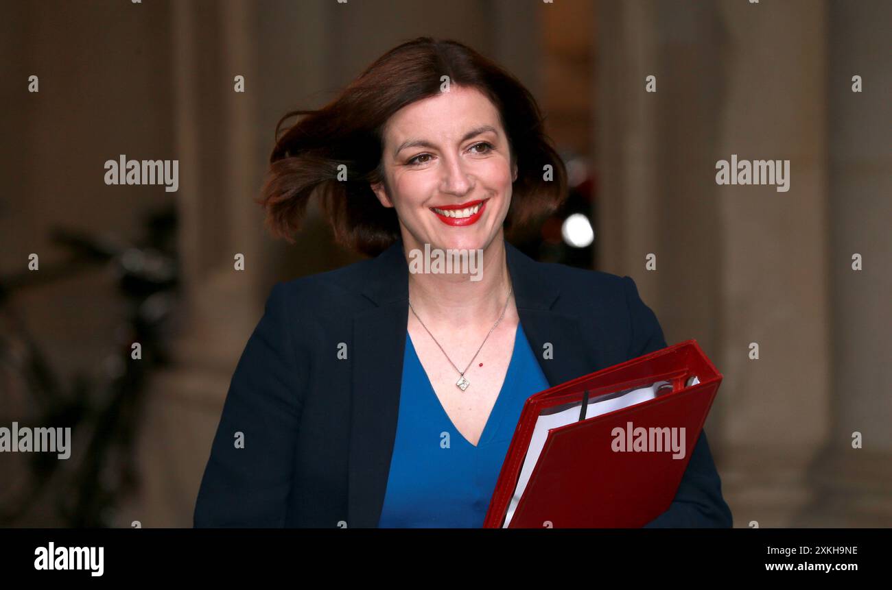 London, UK. 23rd July, 2024. Bridget Phillipson, Britain's Education ...