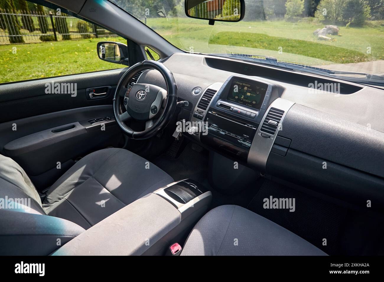 Berlin, Germany - May, 3 2024: Toyota Prius XW20 2009 hybrid electric ...