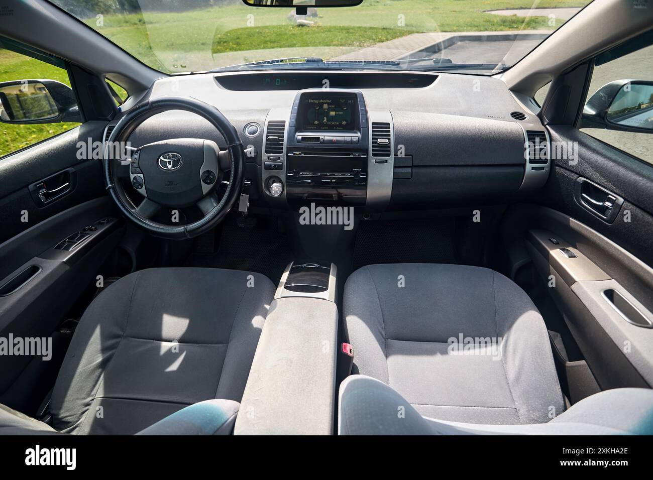 Berlin, Germany - May, 3 2024: Toyota Prius XW20 2009 hybrid electric ...