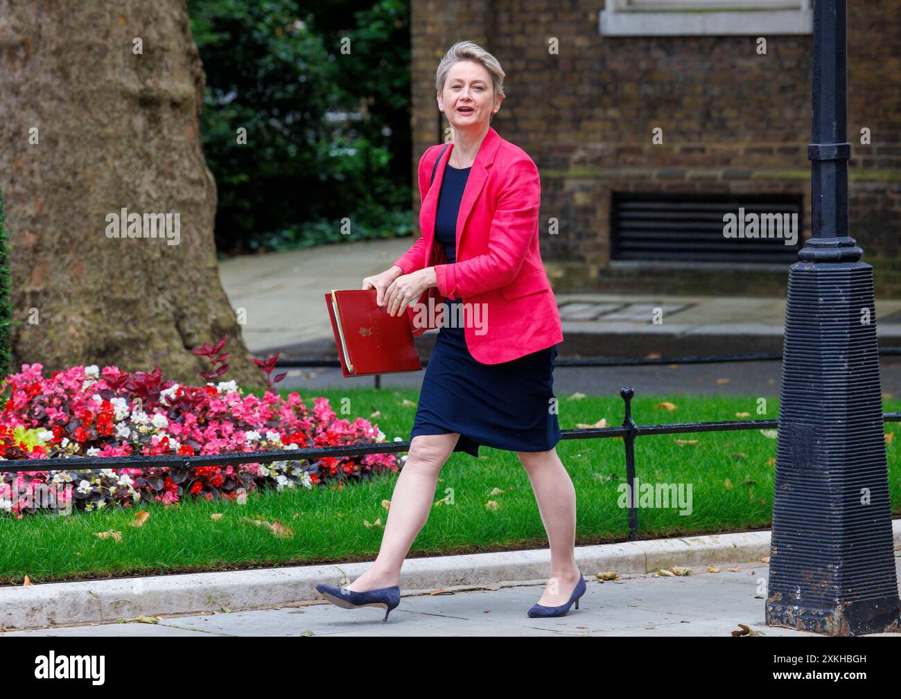 London, UK 23 July 2024 Yvette Cooper, Home Secretary, in Downing ...