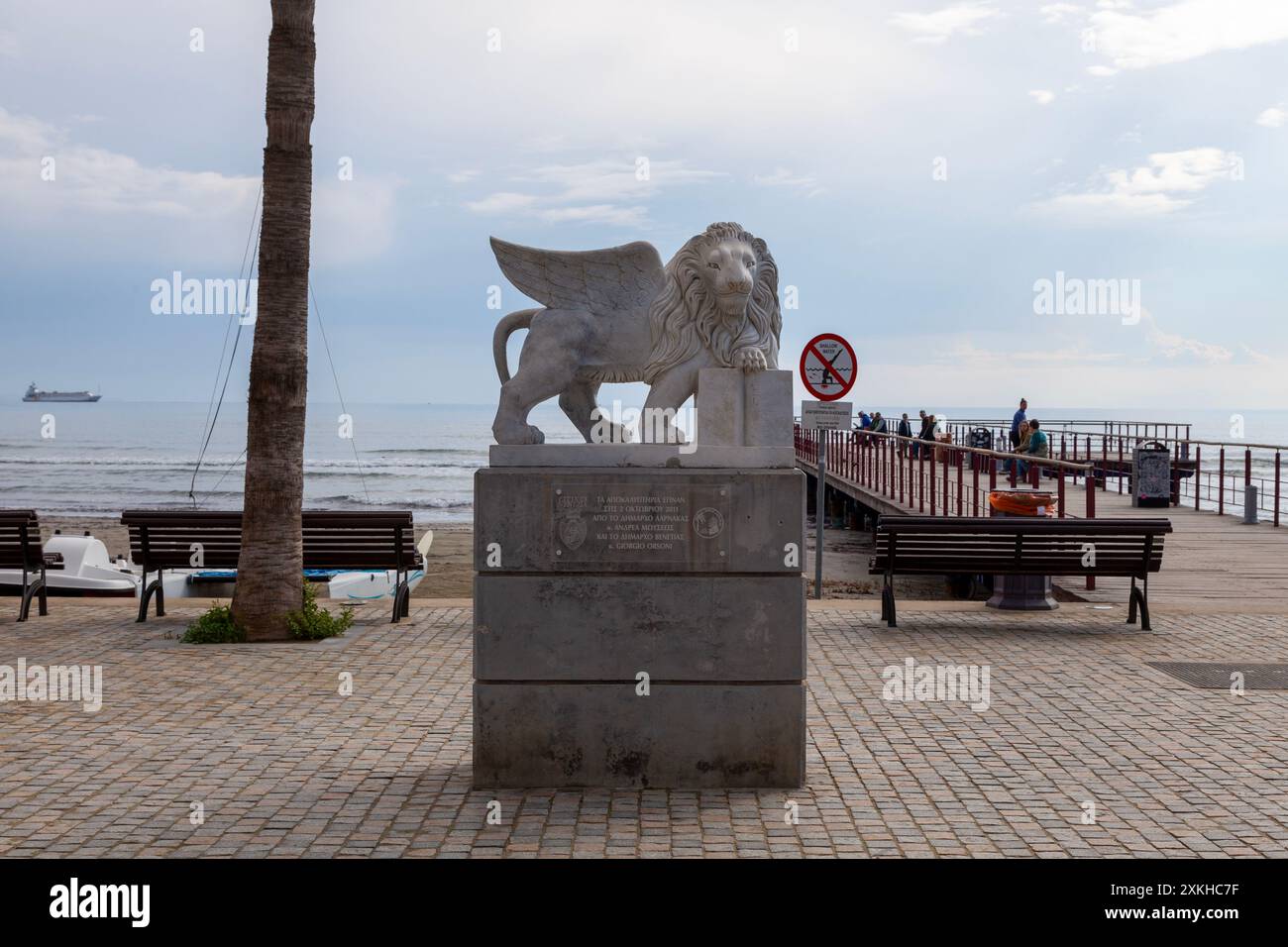 Larnaca cyprus february 17 sculpture hi-res stock photography and ...