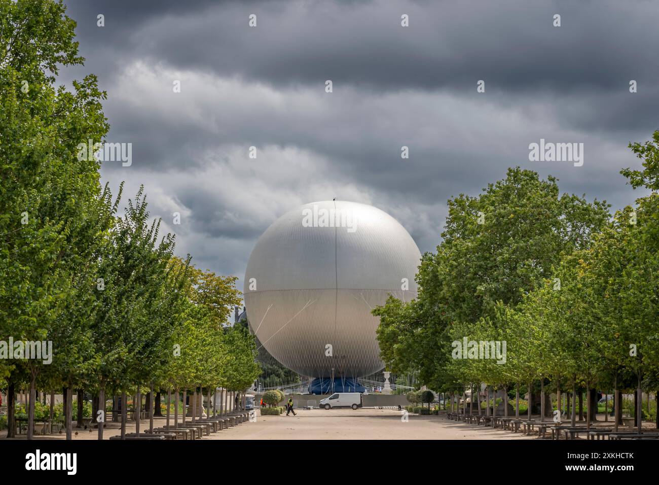 Paris, France - 07 23 2024: Olympic Games Paris 2024. View of the ...