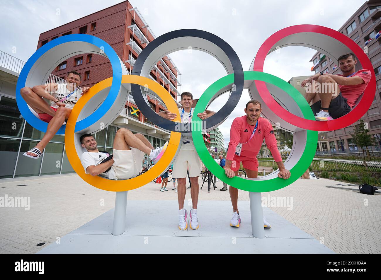 Paris, France. 23rd July, 2024. Ahead of the Summer Olympics, Paris ...
