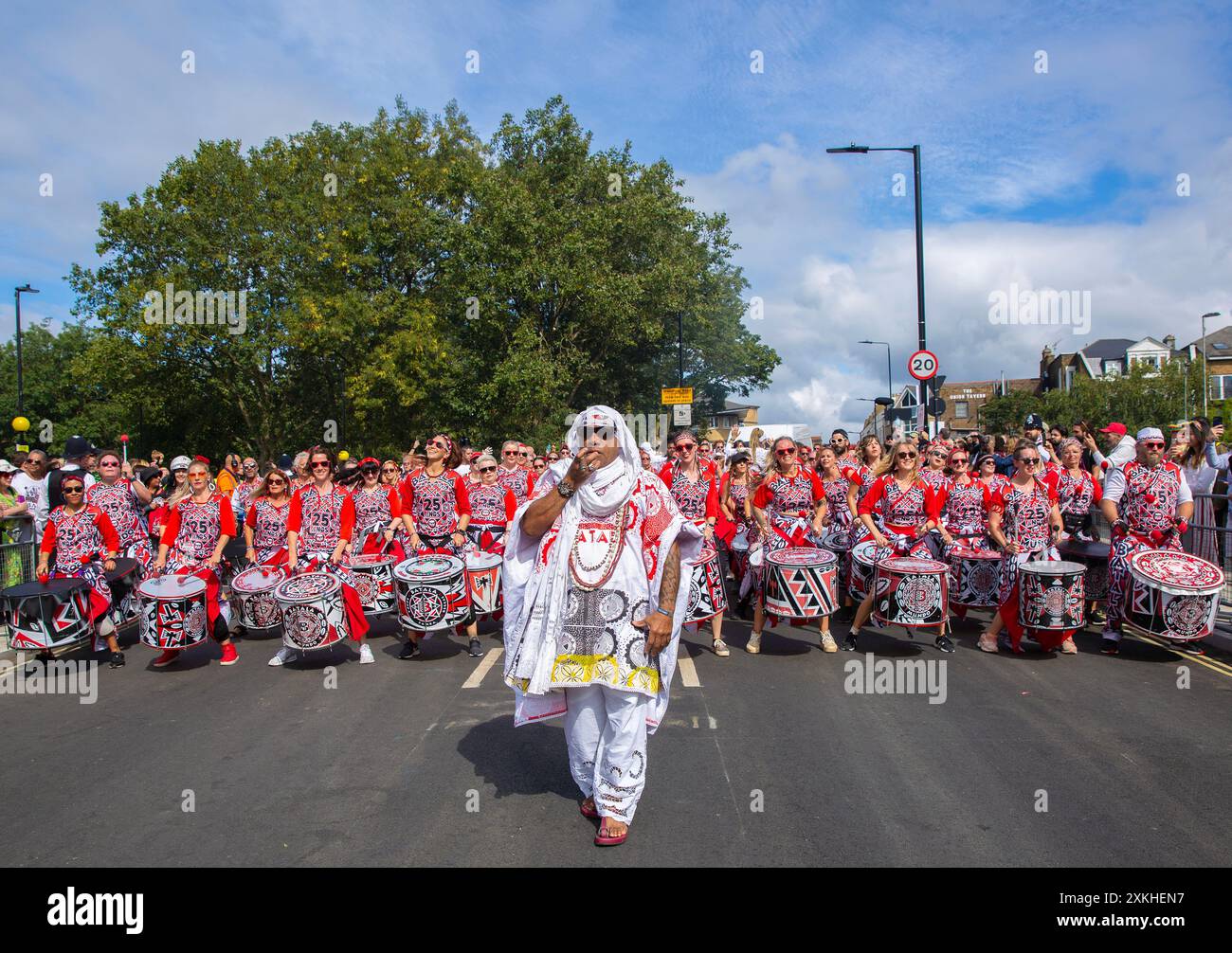 Performers are seen as they participate in Adult's Parade of the ...