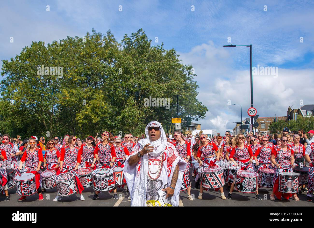 Performers are seen as they participate in Adult's Parade of the ...