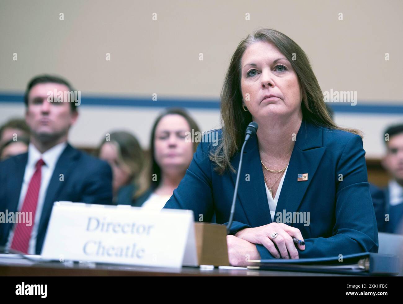 **FILE PHOTO** U.S. Secret Service Director Kimberly Cheatle Resigns ...