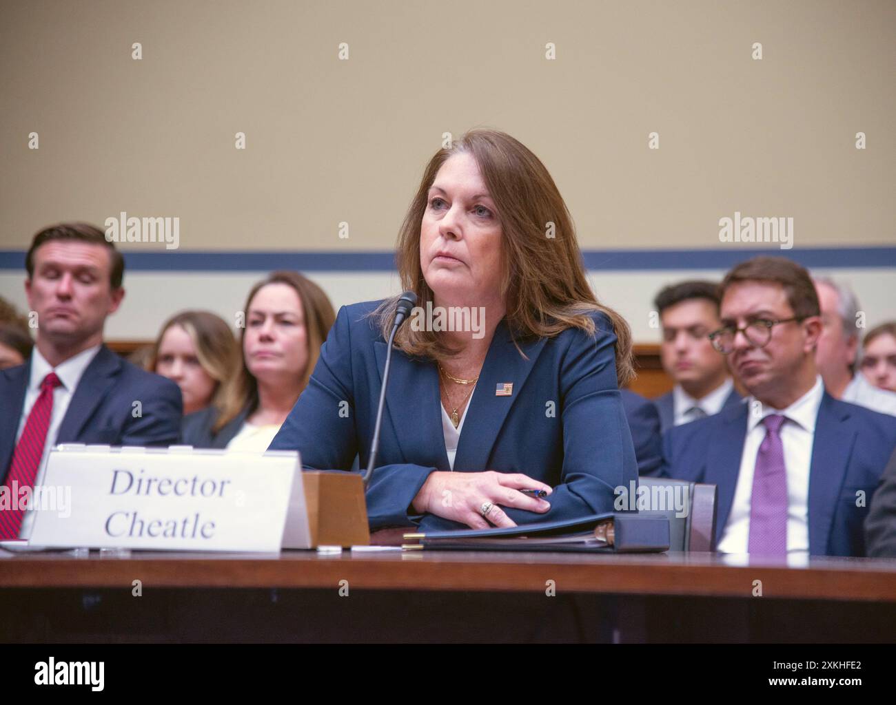 **FILE PHOTO** U.S. Secret Service Director Kimberly Cheatle Resigns ...