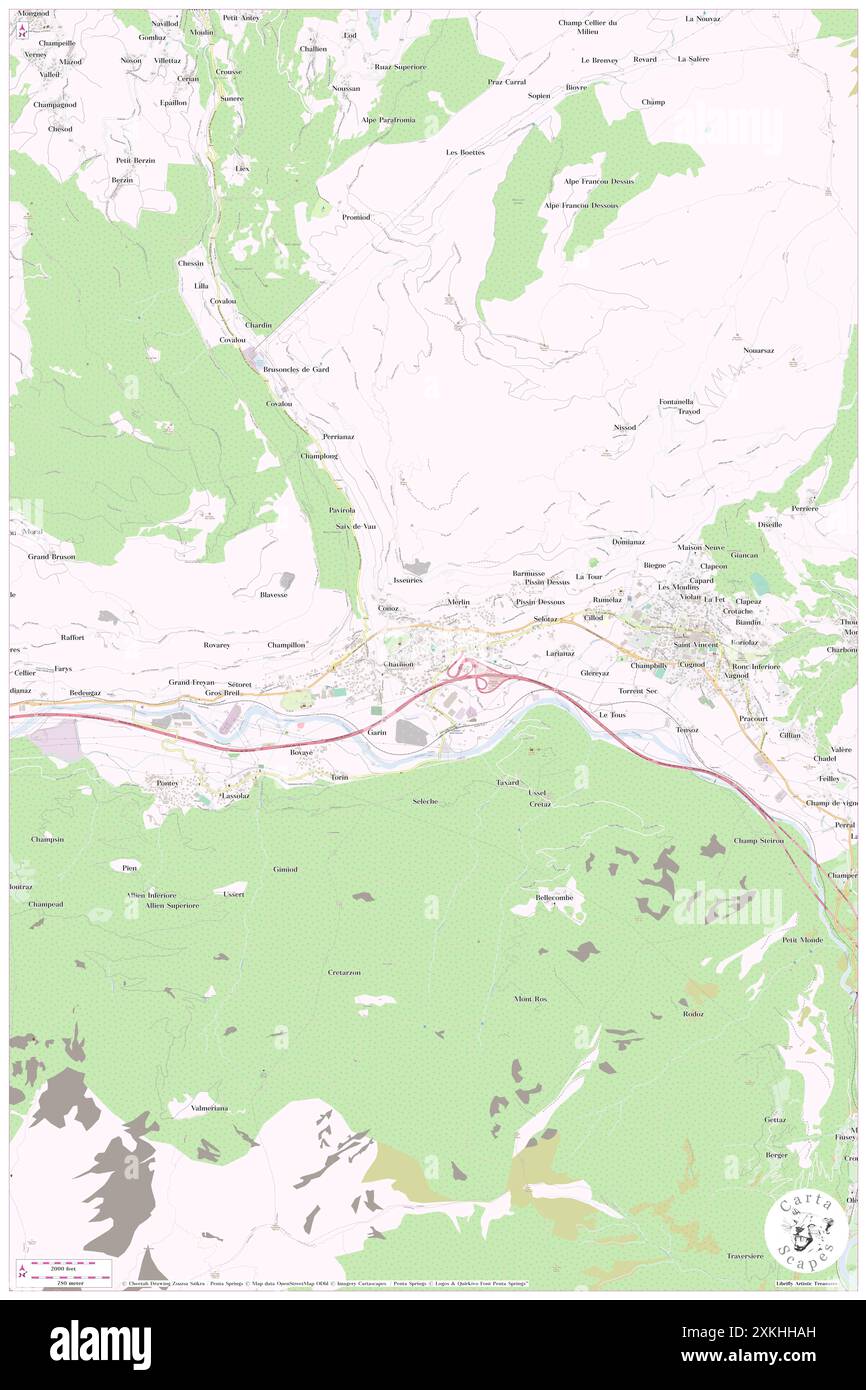Chatillon, Valle d'Aosta, IT, Italy, Aosta Valley, N 45 44' 59'', N 7 ...