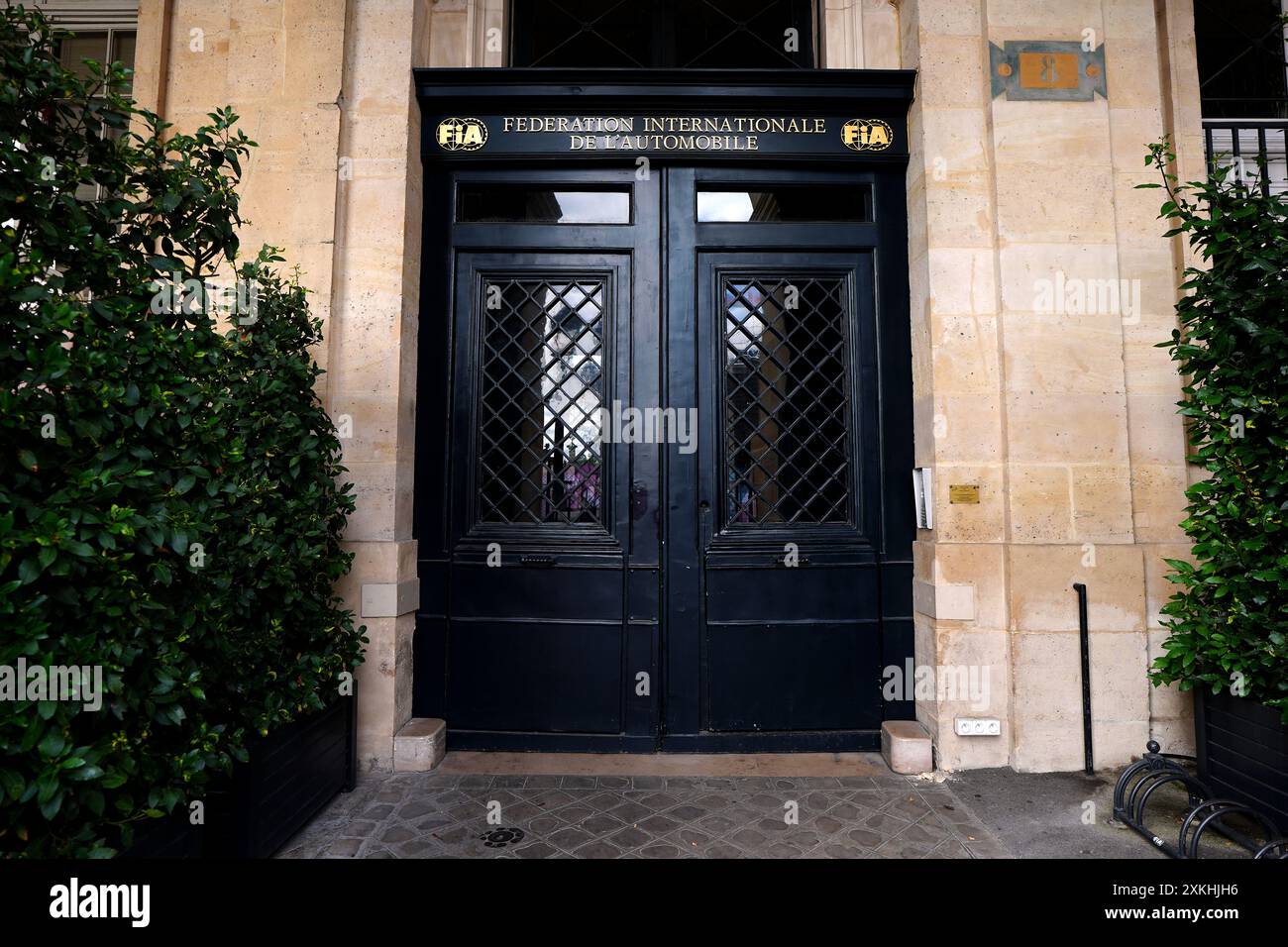 The headquarters of the fia (federation internationale de l'automobile ...