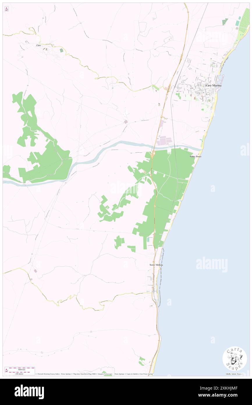 Vigneto Fego, Provincia di Crotone, IT, Italy, Calabria, N 39 20' 10 ...