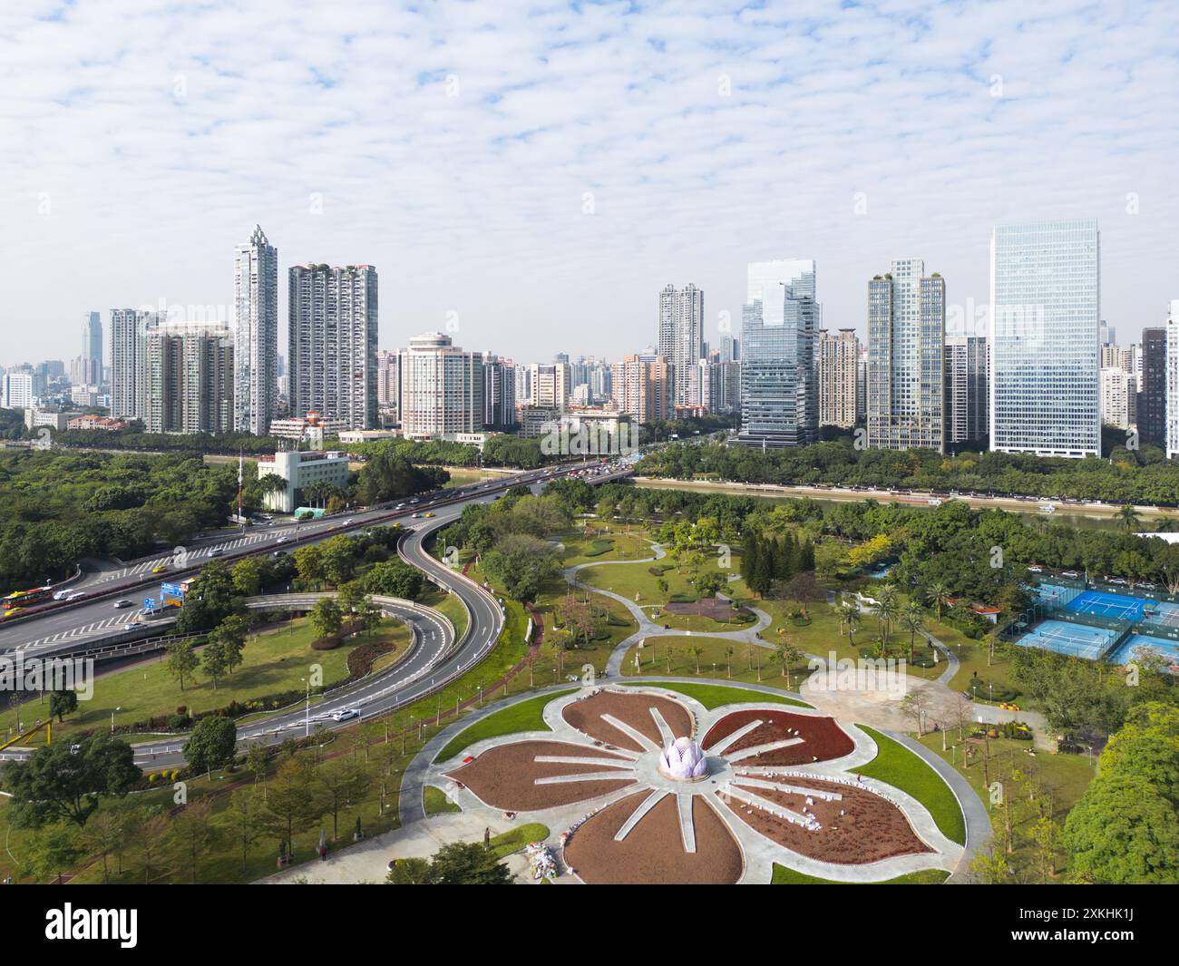 Cityscape of Guangzhou Guangdong China Stock Photo - Alamy