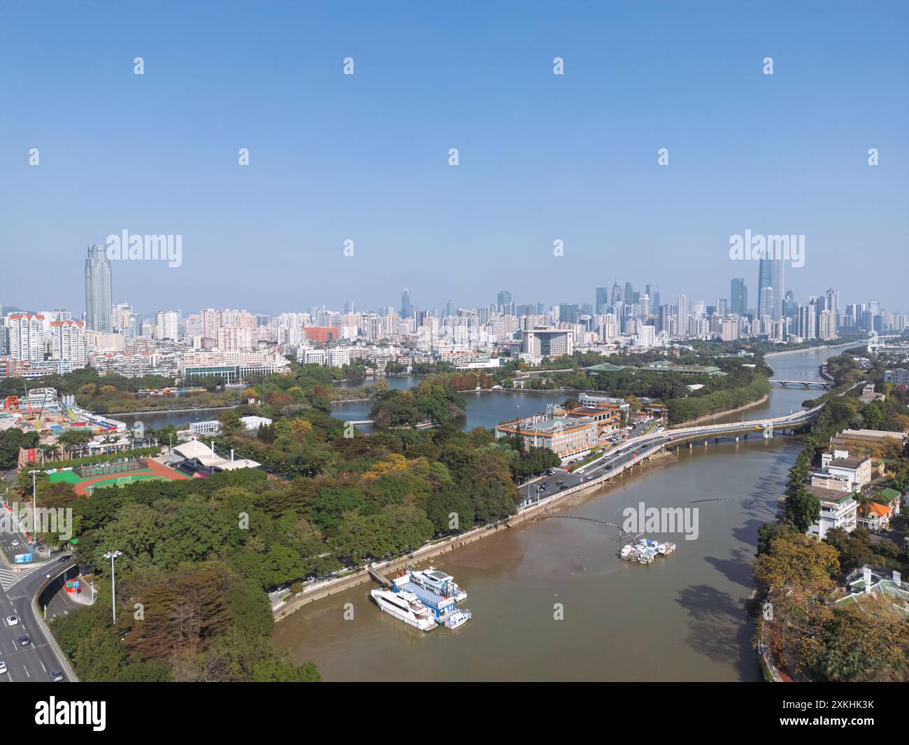 Cityscape of Guangzhou Guangdong China Stock Photo - Alamy