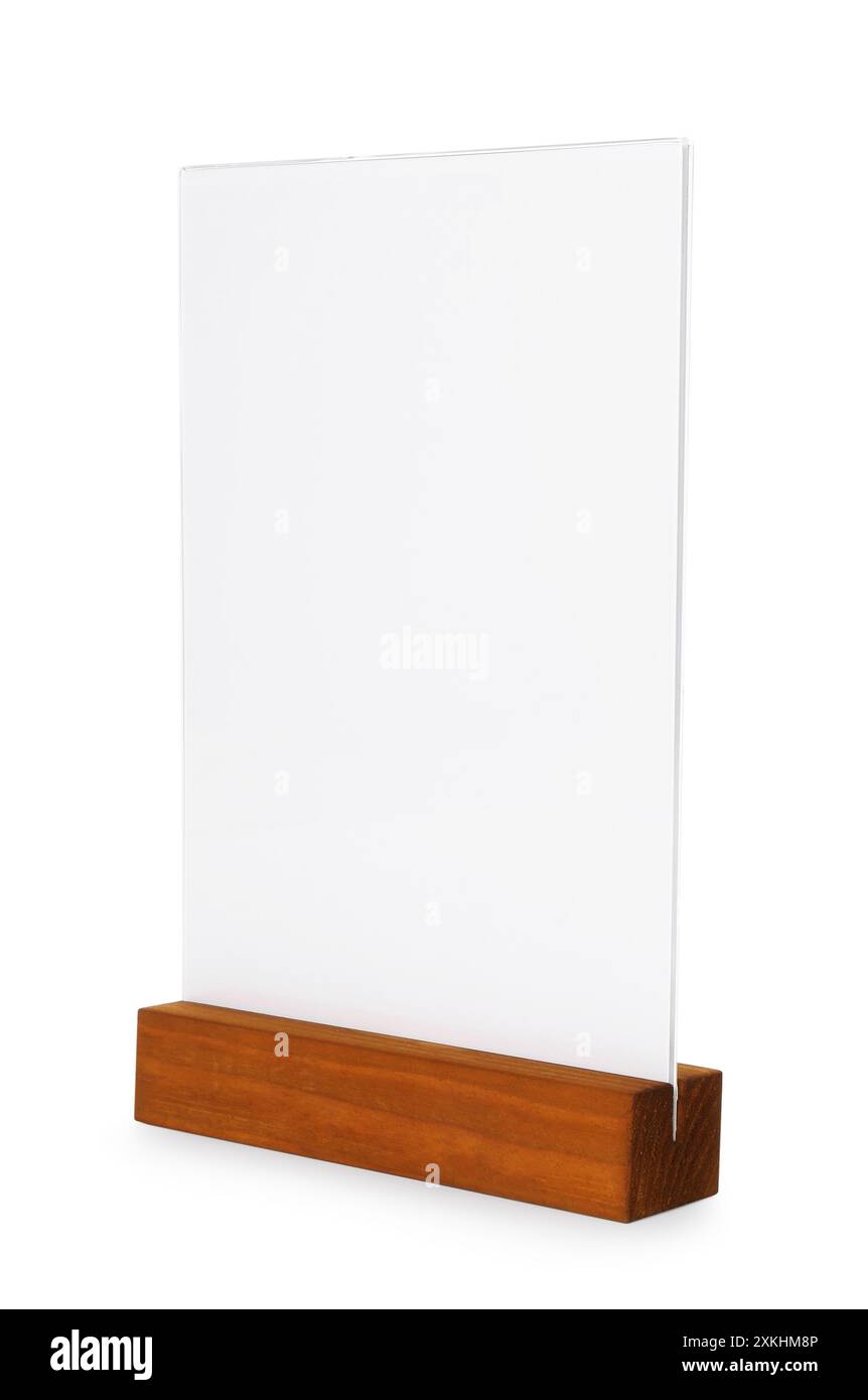 Stylish menu holder hi-res stock photography and images - Alamy