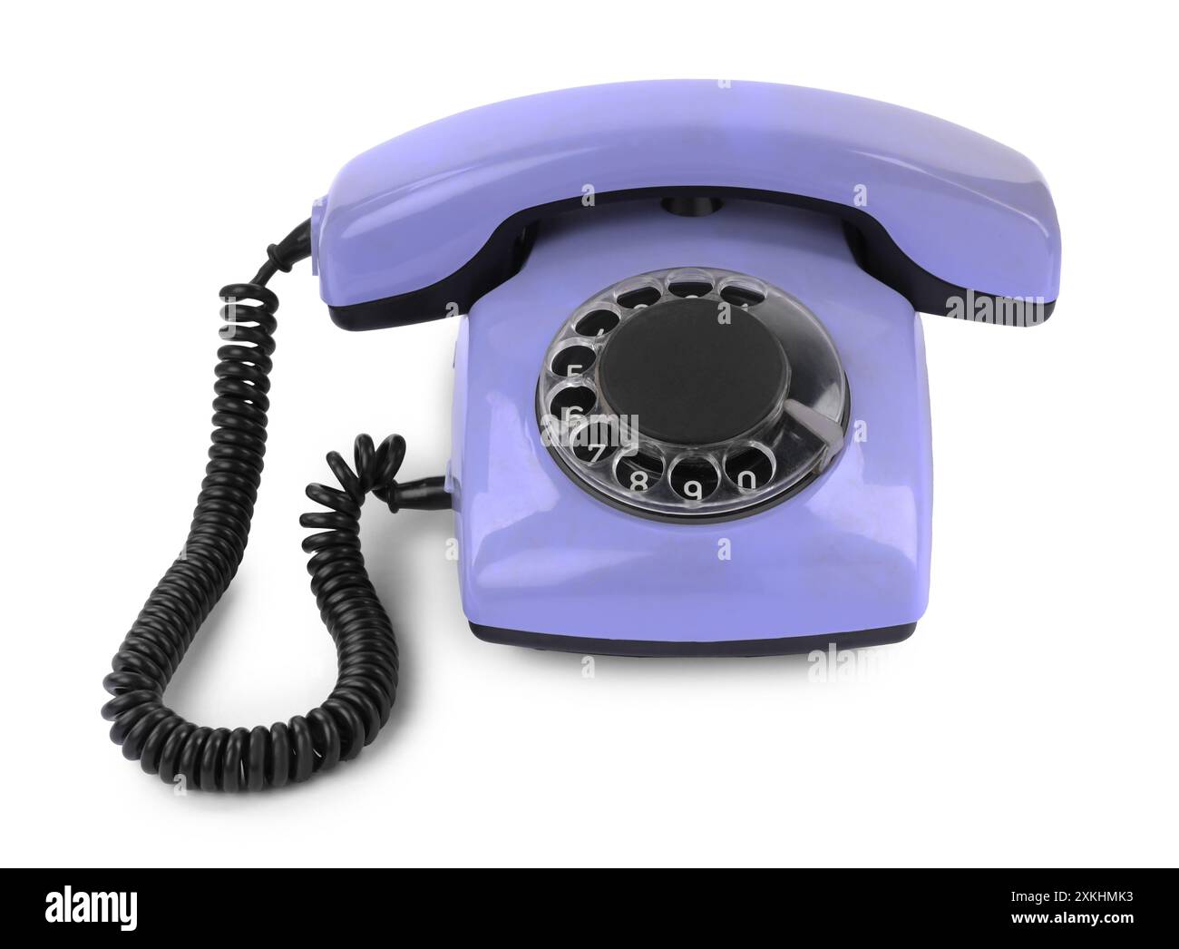 Corded telephone isolated on Cut Out Stock Images & Pictures - Alamy