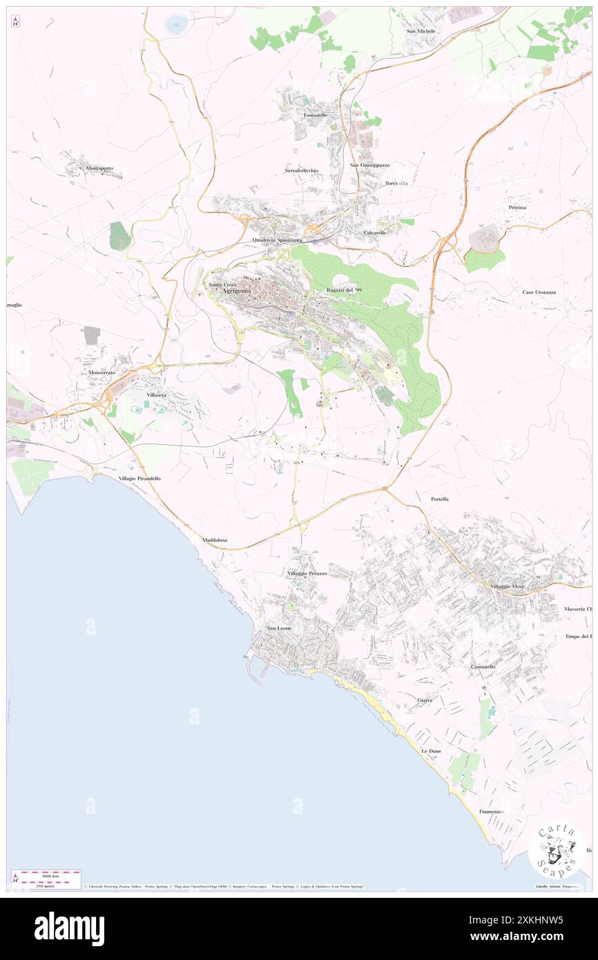 Agrigento, Valle dei Templi, Agrigento, IT, Italy, Sicily, N 37 17' 26 ...