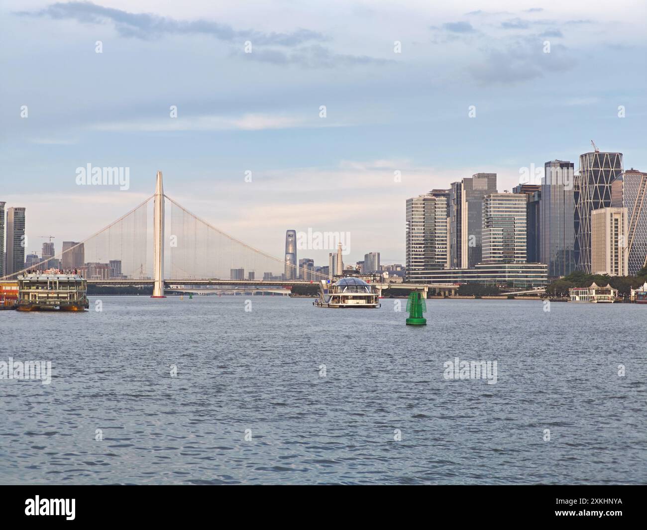Modern city in Guangzhou China Stock Photo - Alamy