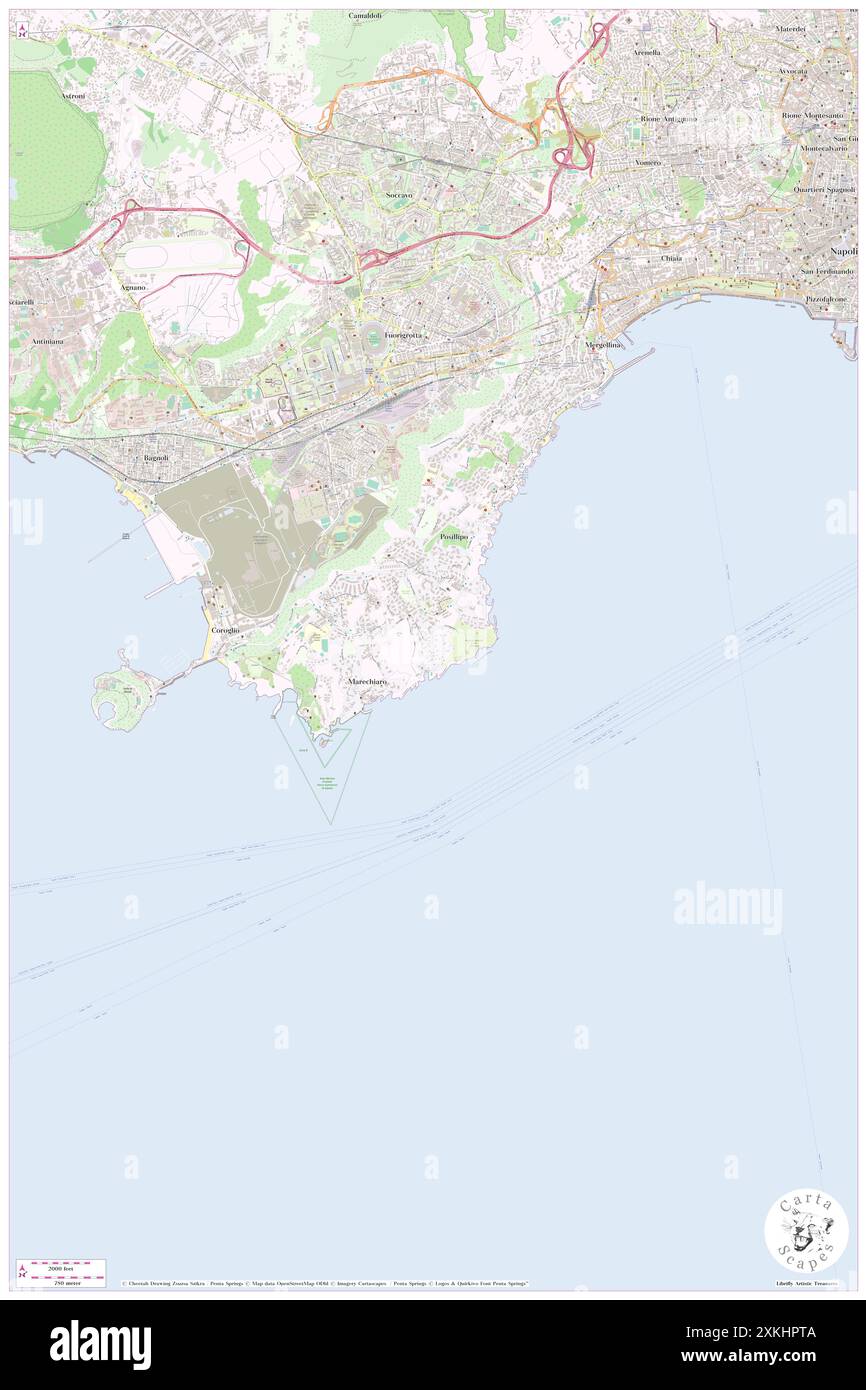 Posillipo italy Cut Out Stock Images & Pictures - Alamy