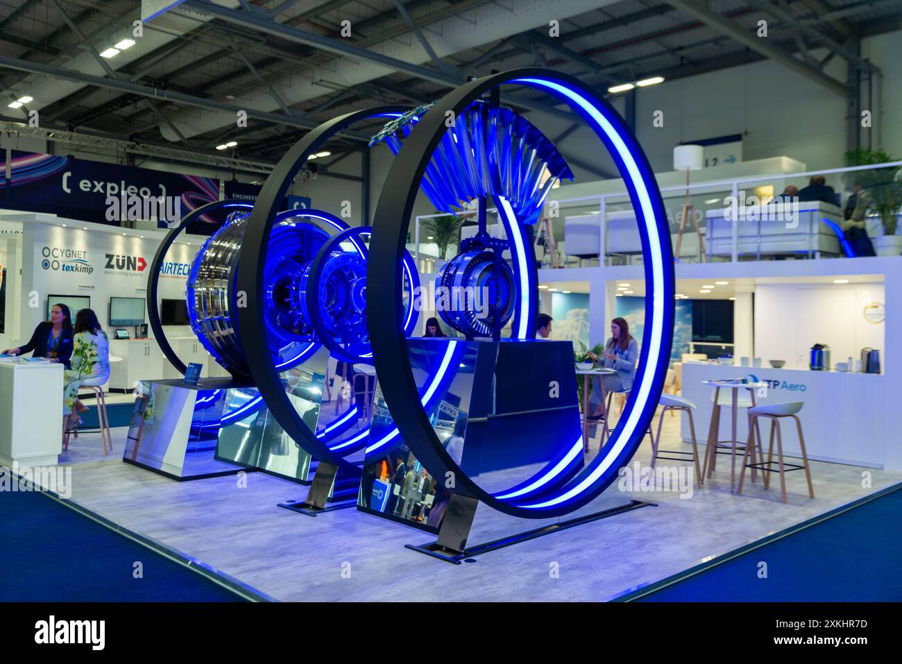 ITP Aero display at Farnborough International Airshow 2024 ...