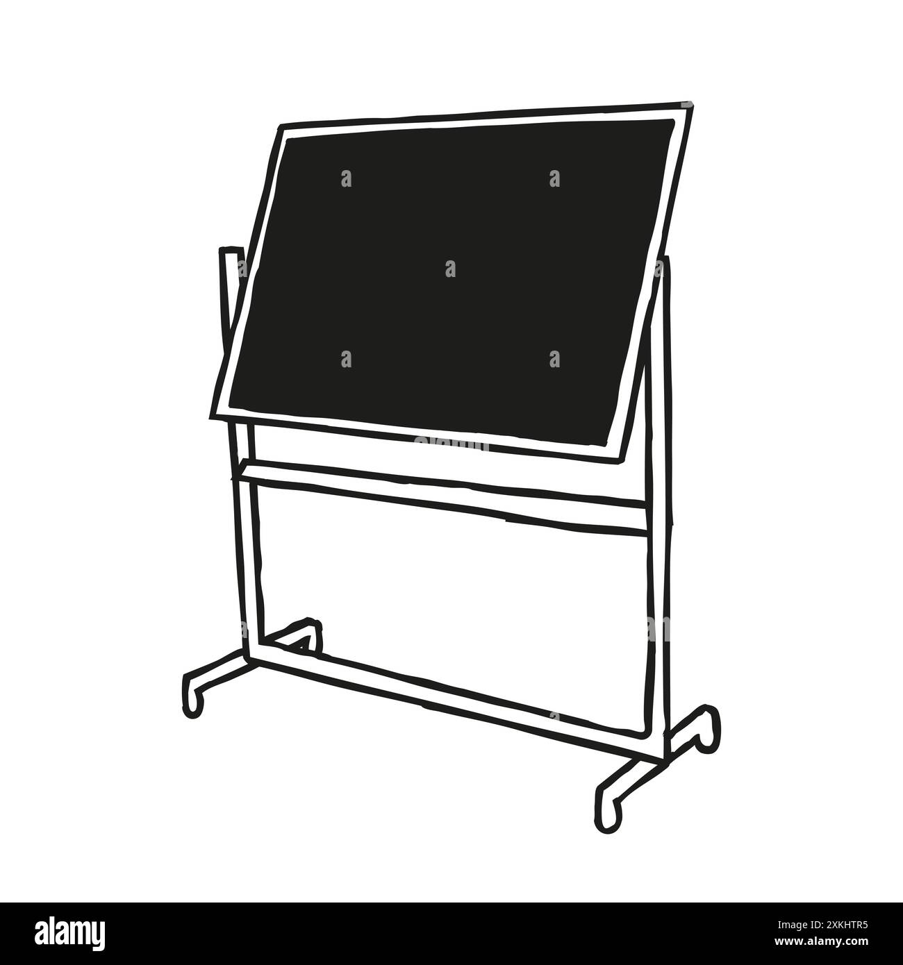 Simple blackboard texture black Stock Vector Images - Alamy