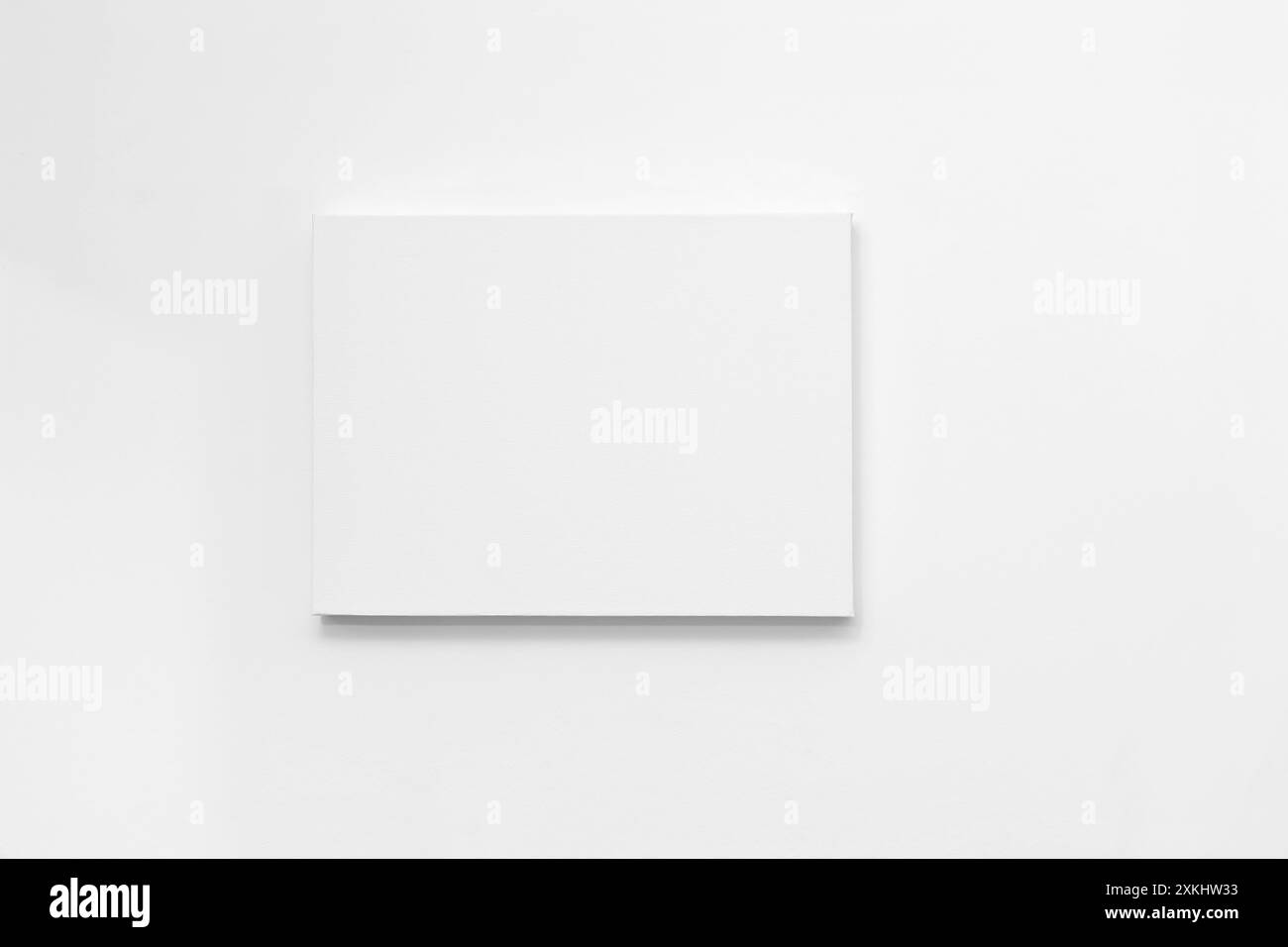 Blanc picture on wall Stock Photo - Alamy